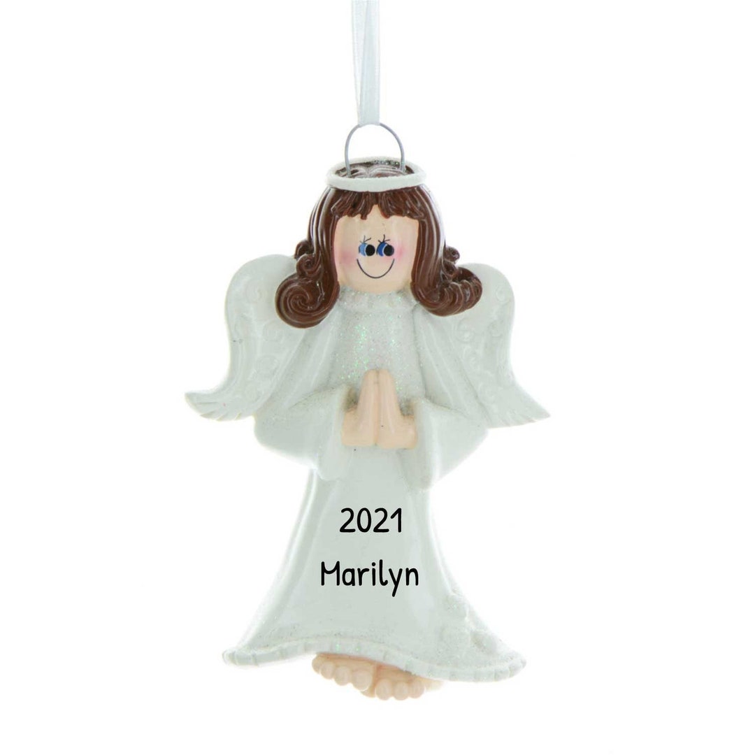 Personalized Angel Ornaments for Christmas Tree - Guardian Angel Gifts ...