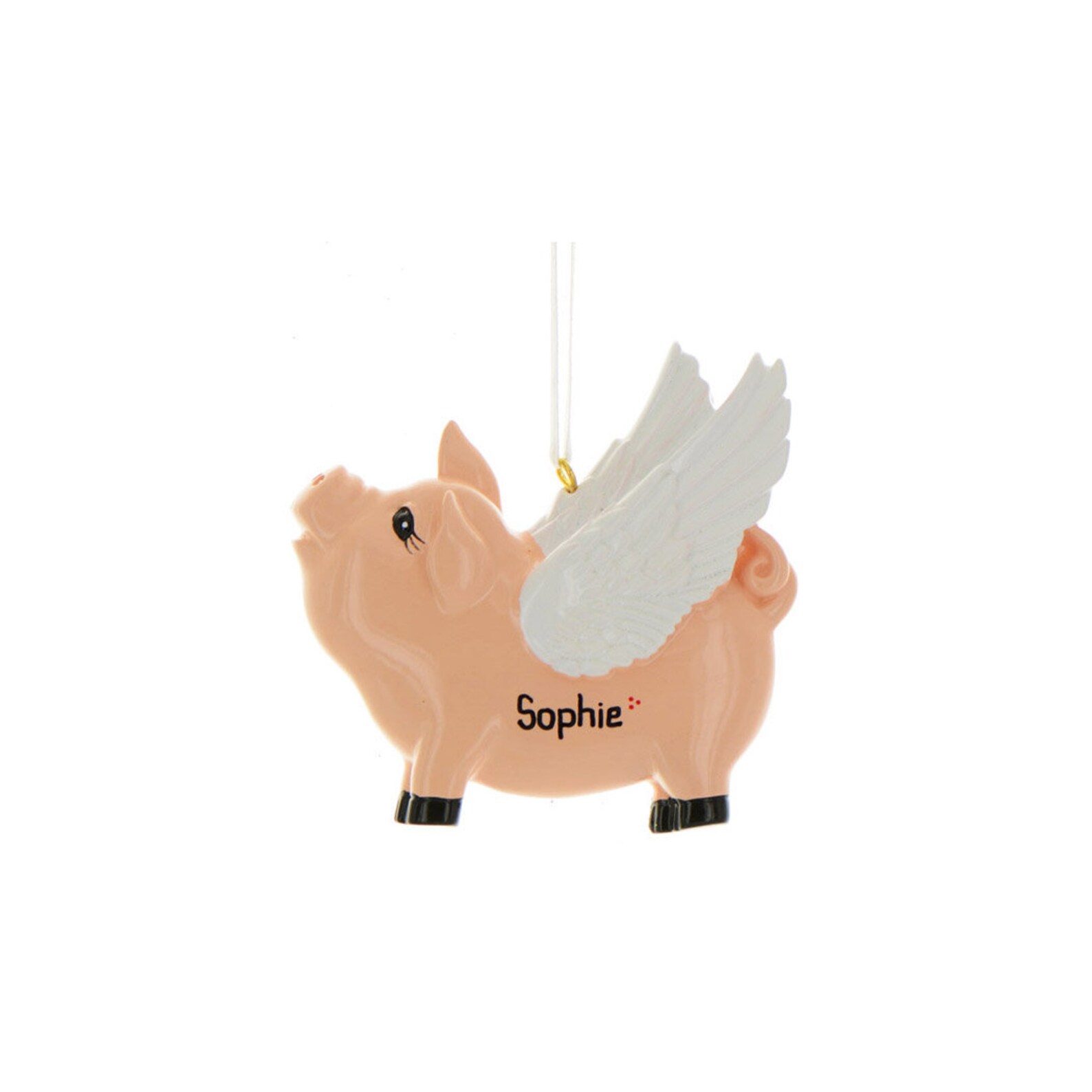 Flying Pig Car Accessories - Cute Pigs With Wings Bag Charm, Pig Angel ...
