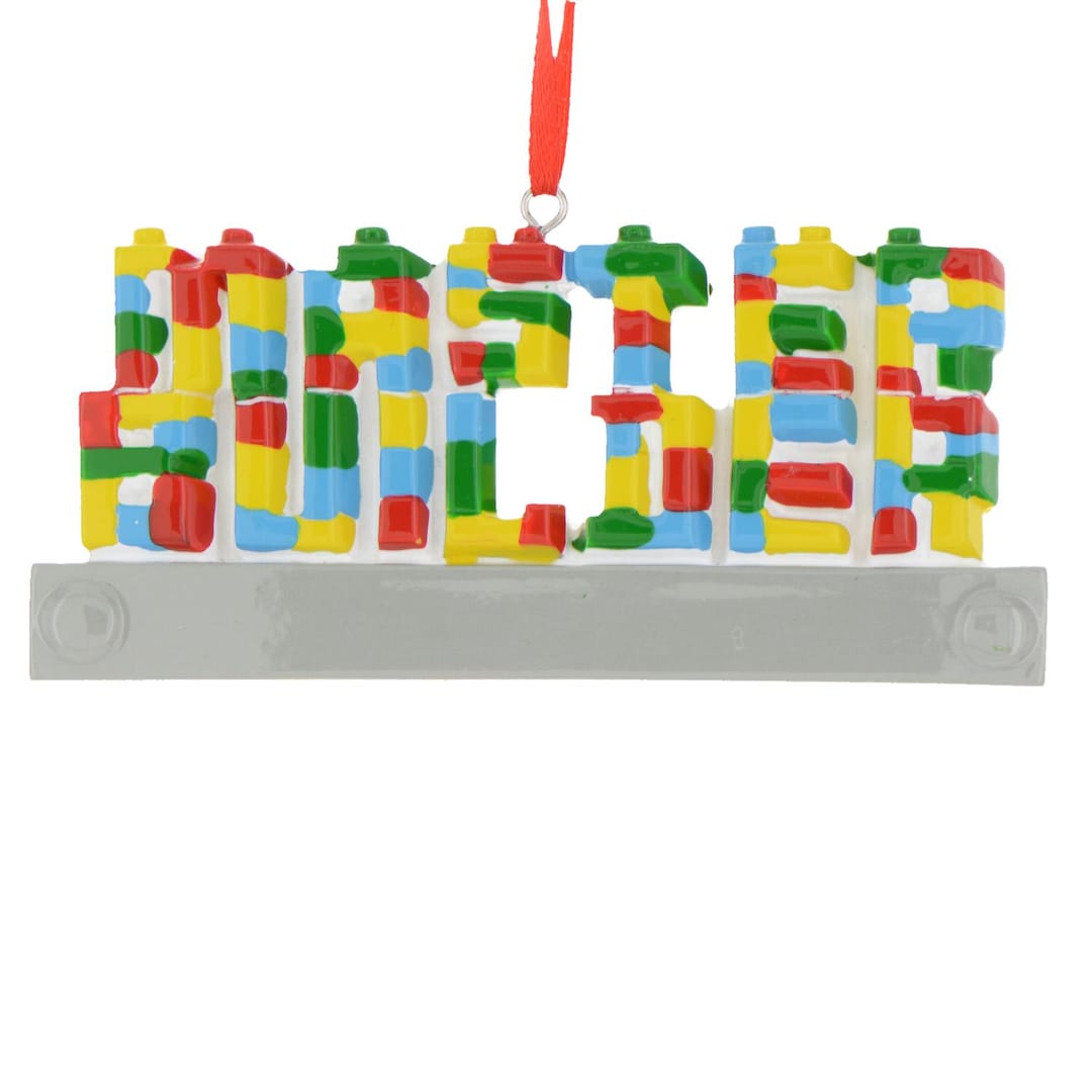 Personalized Colorful Building Blocks, Christmas Gift for Boy ...