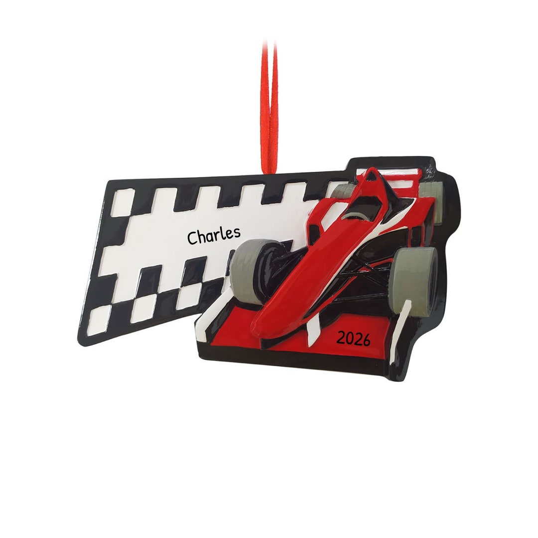Personalized Race Car Ornament - Nascar Ornaments, Matchbox Ornaments ...