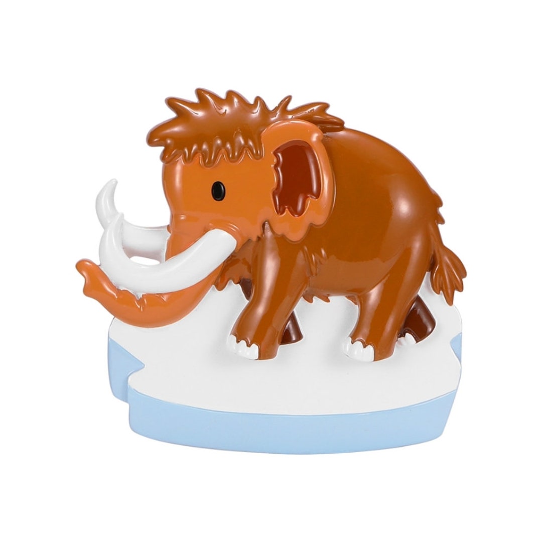 Mammoth Ornament, Personalized Gift, Mammoth Gift, Friendship Ornament ...