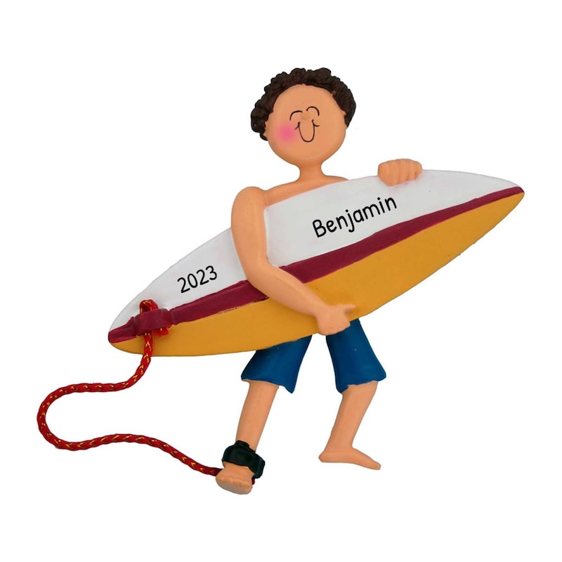 Surfboard Christmas Ornaments - Etsy