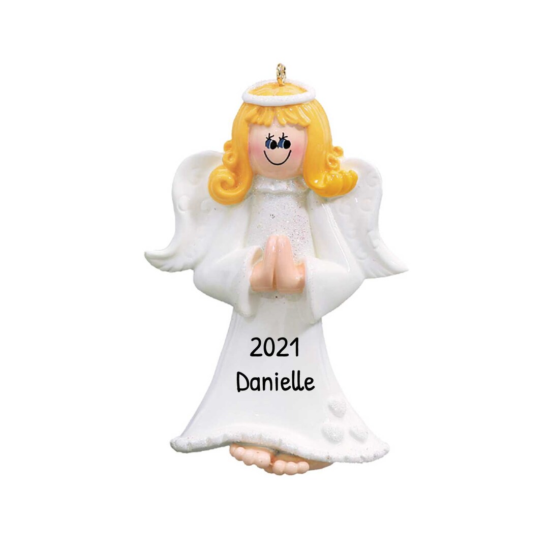 Personalized Angel Ornaments for Christmas Tree - Guardian Angel Gifts ...