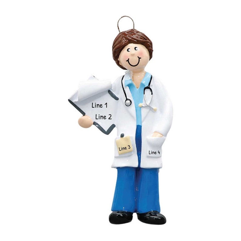 Personalized Medical Ornament Doctor Ornaments Nurse | Etsy