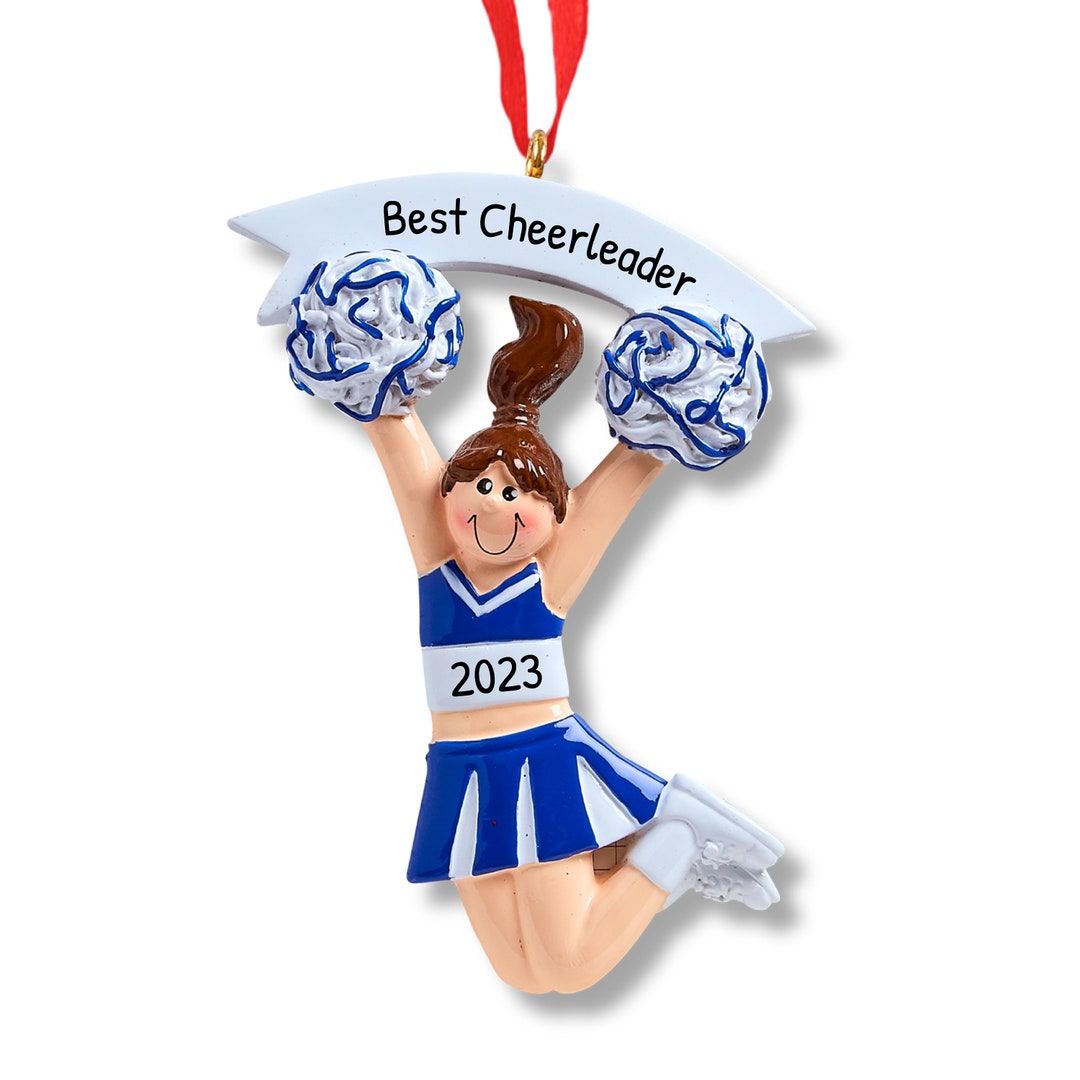 Best Cheerleader Ornament, Cheerleader Gift, Christmas Gift, Stocking ...