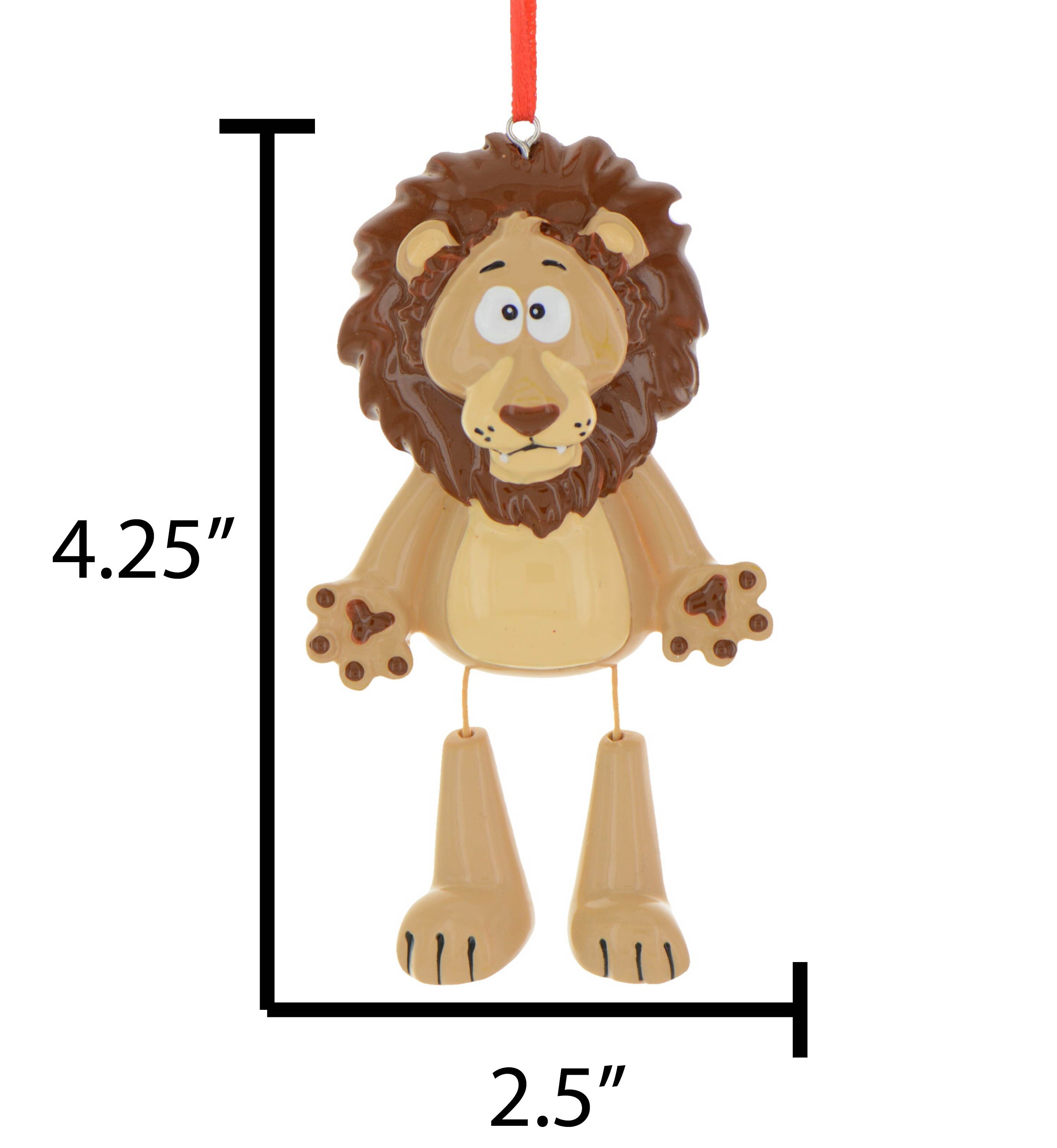 Personalized Lion Christmas Ornament Lion Ornament Lion - Etsy Israel