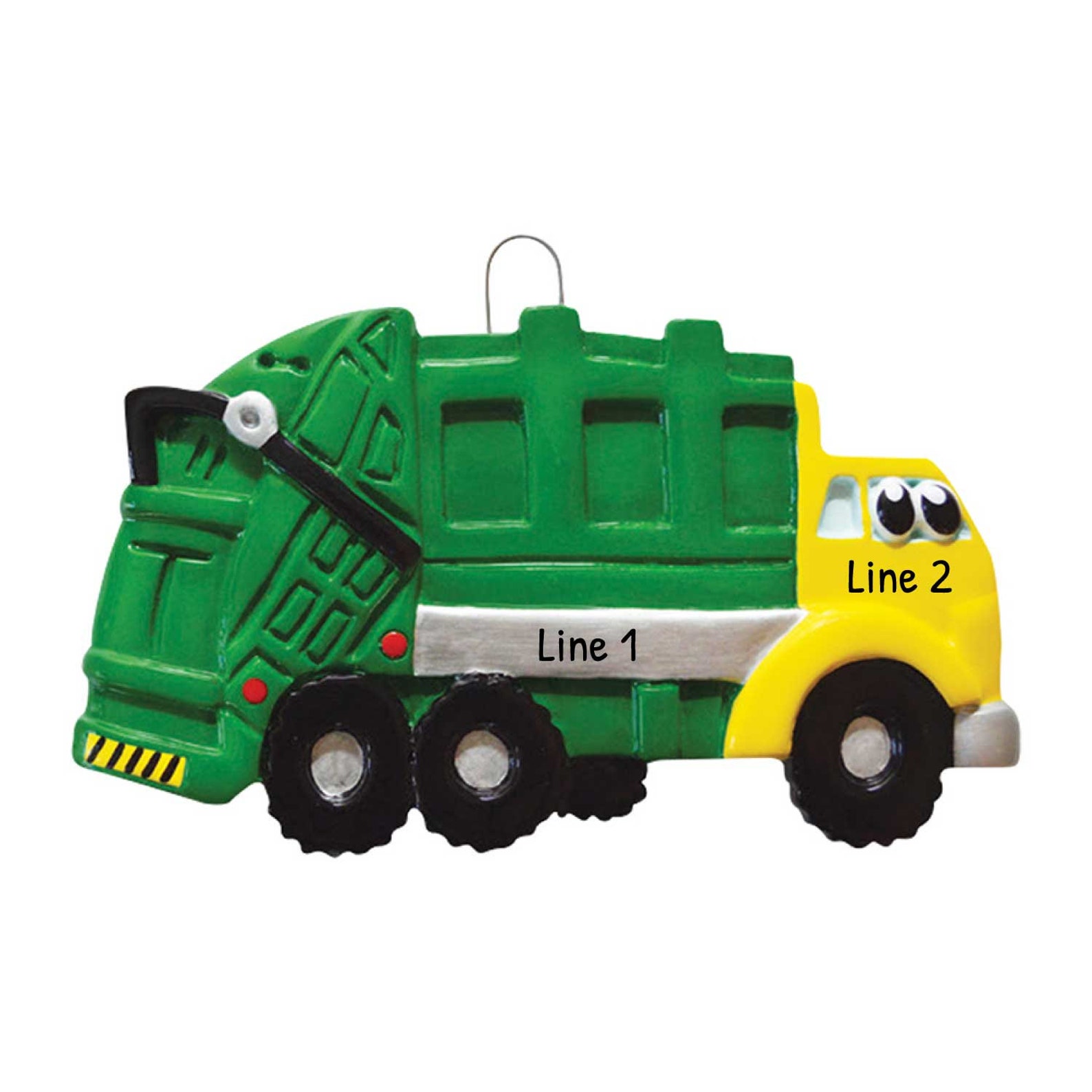 Personalized Garbage Truck Christmas Ornament Trash Truck | Etsy