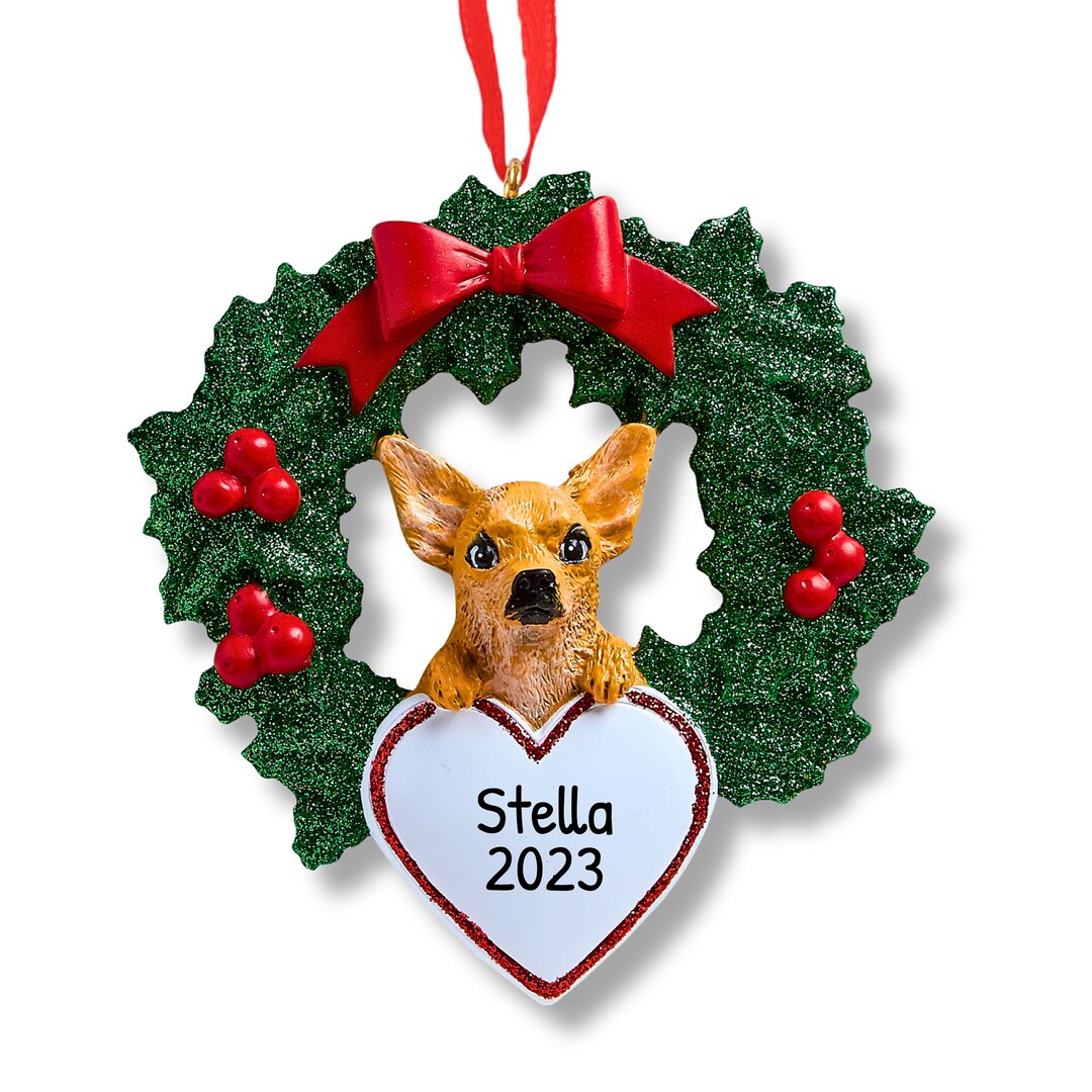 Chihuahua Decoration, Dog Welcome Decor, Festive Pet Adornment ...