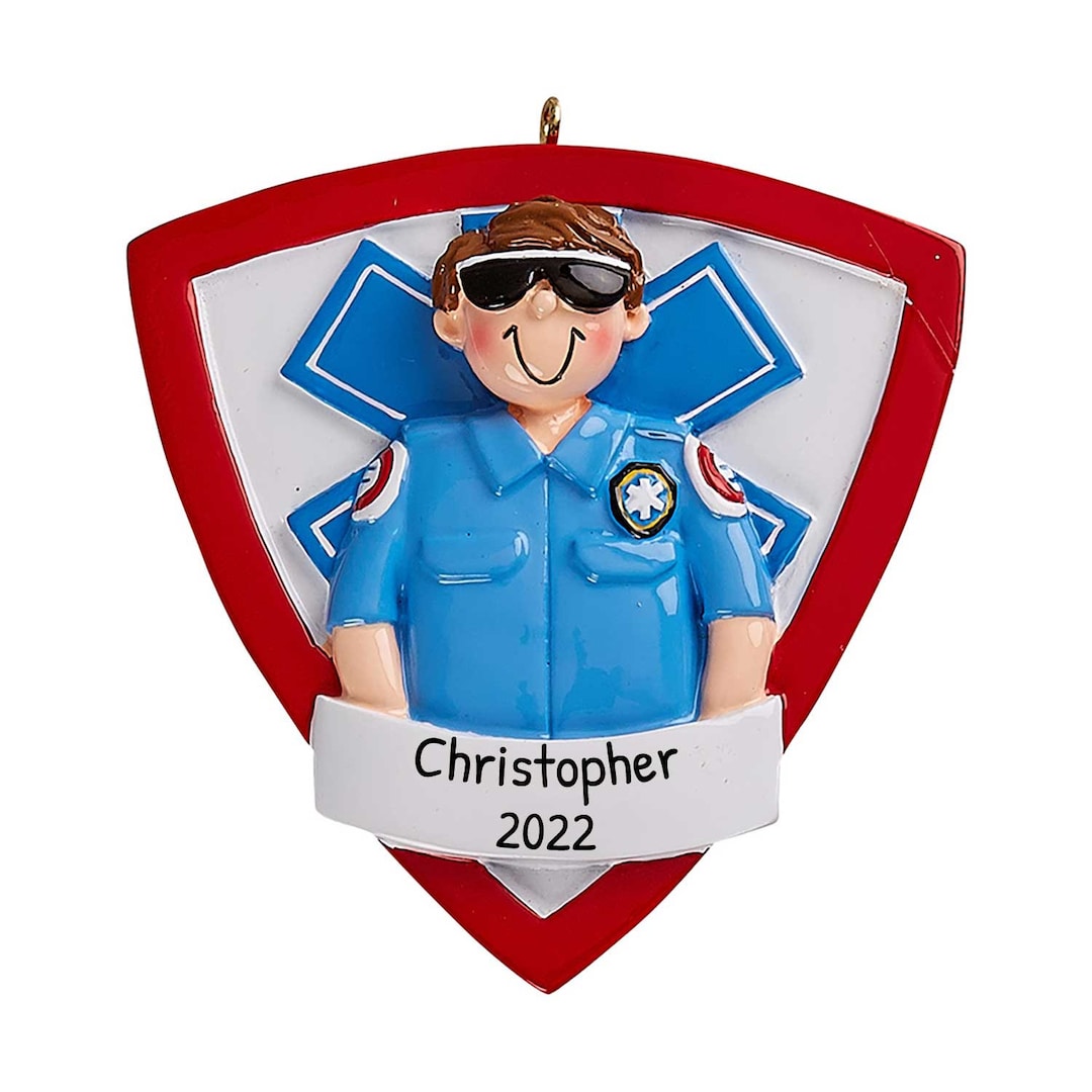 Personalized Medical Ornament - EMT Ornament, Paramedic Decor, Medical ...