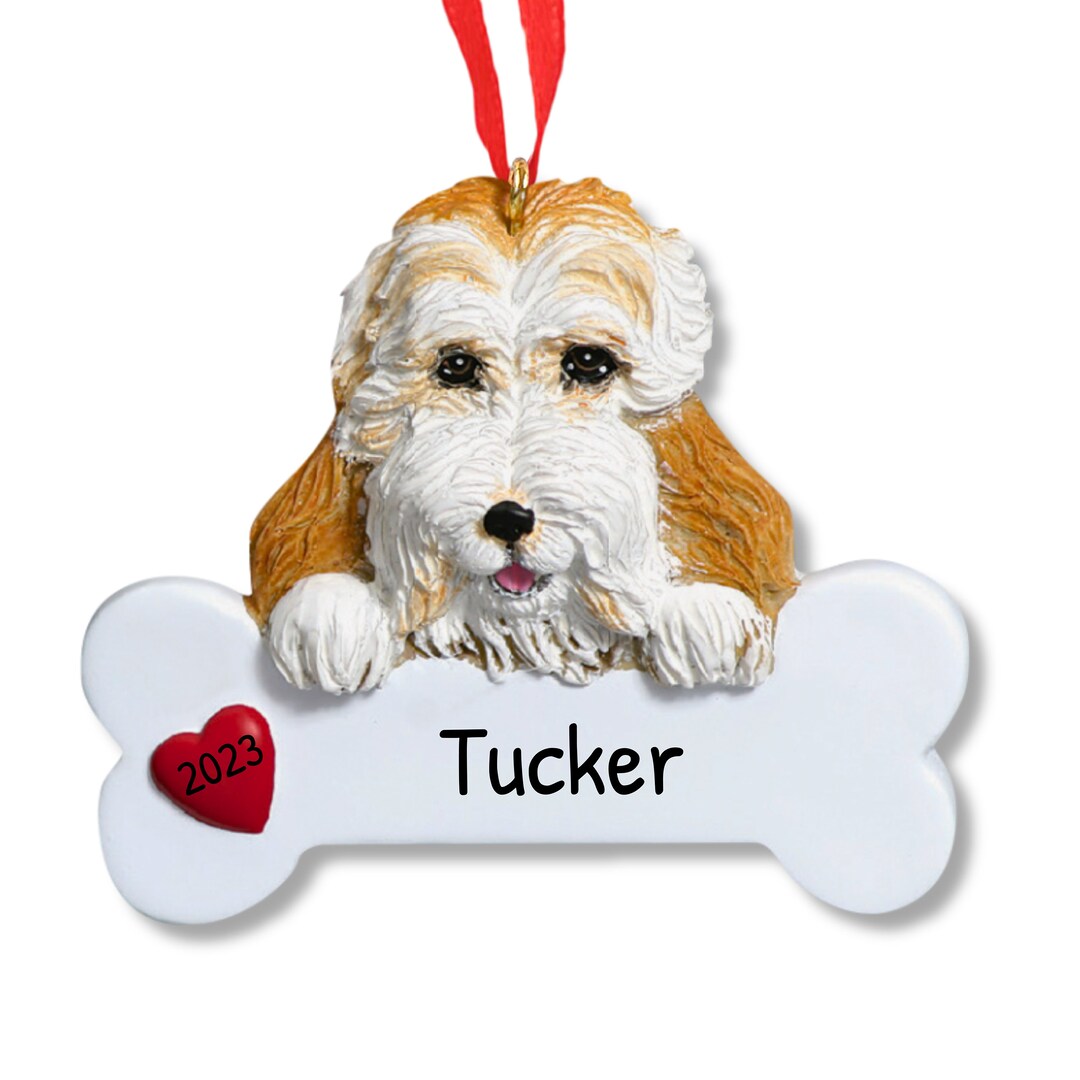 Cockapoo Dog Ornament, Pet Christmas Keepsake, Stocking Filler, Canine ...