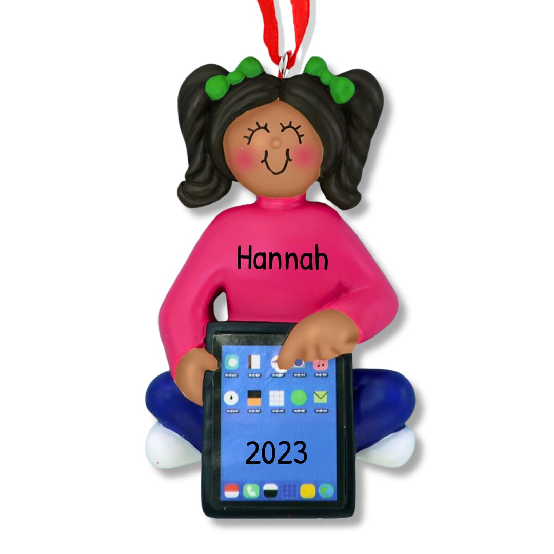 Black Girl Decor, Student Decoration, Tablet Trinket, Afro Ornament ...