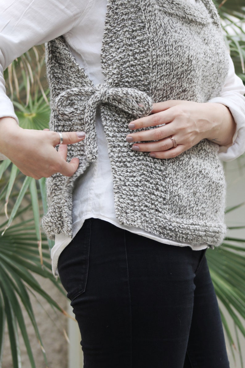 The Desert Vest | Knitting Pattern | Summer Knit | All Season Knit ...
