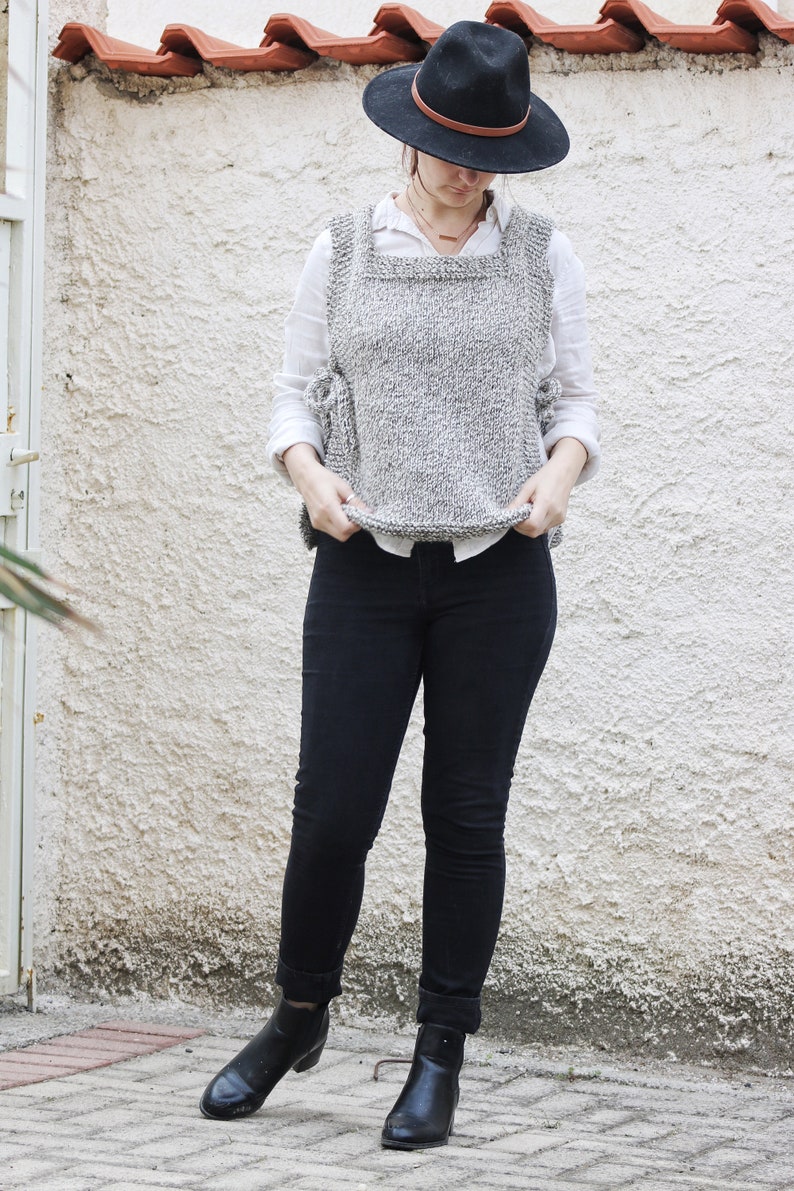 The Desert Vest | Knitting Pattern | Summer Knit | All Season Knit ...