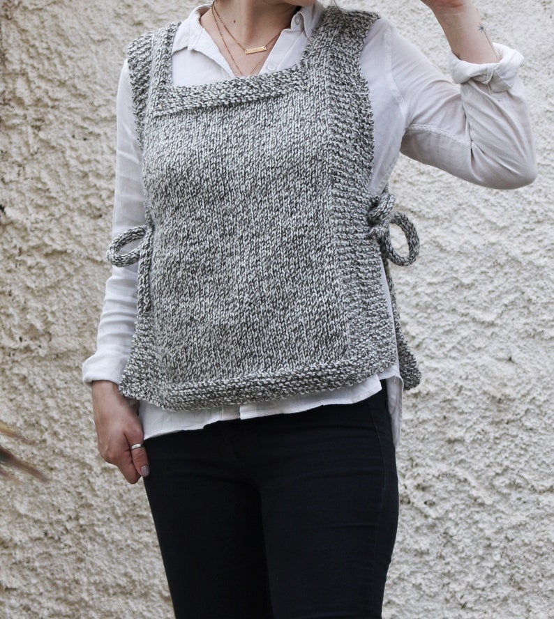 The Desert Vest | Knitting Pattern | Summer Knit | All Season Knit ...