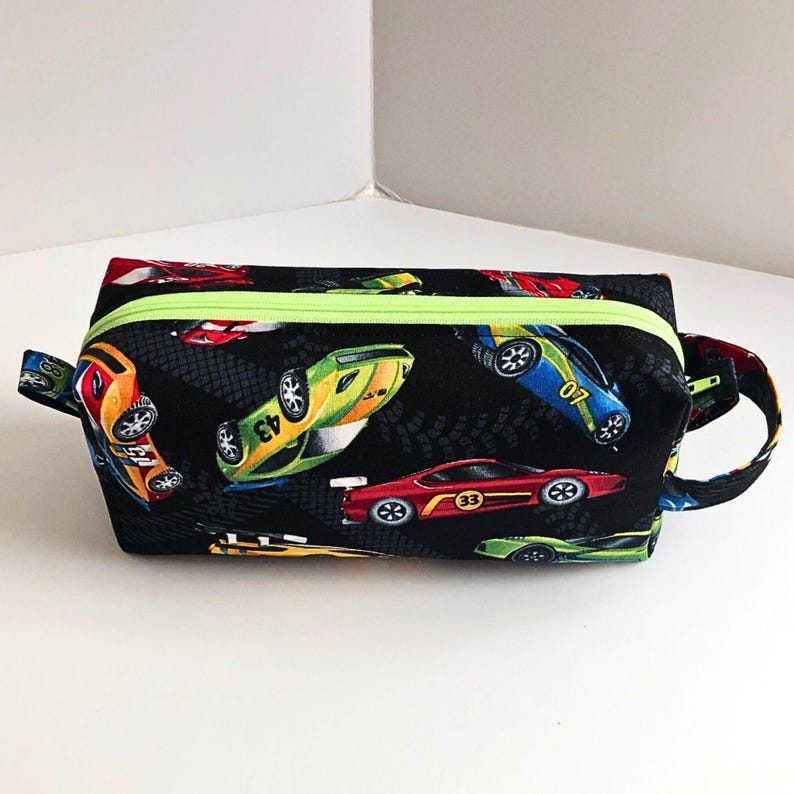 Race Cars Box Pouch, Race Cars Zipper Pouch, Race Cars Pencil Case ...