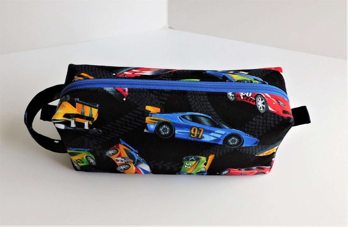 Race Cars Box Pouch, Race Cars Zipper Pouch, Race Cars Pencil Case ...