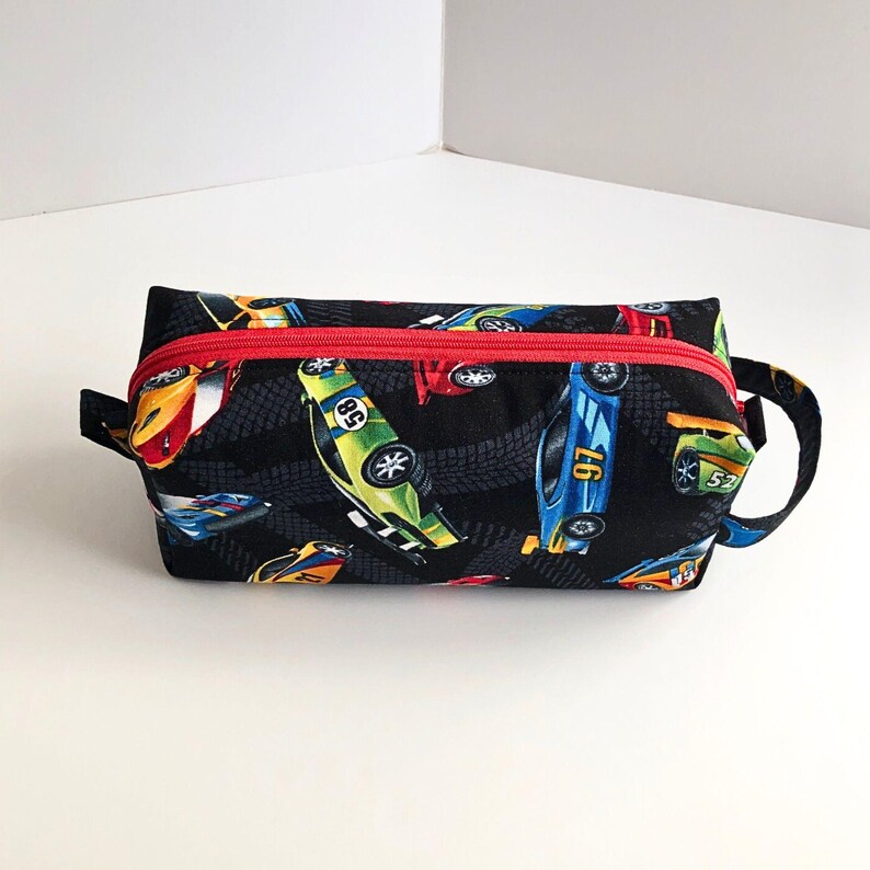 Race Cars Box Pouch, Race Cars Zipper Pouch, Race Cars Pencil Case ...