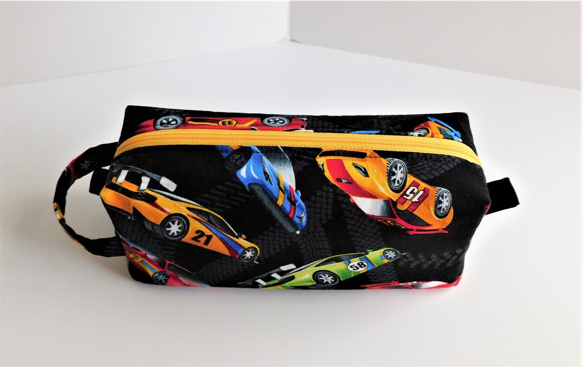 Race Cars Box Pouch, Race Cars Zipper Pouch, Race Cars Pencil Case ...