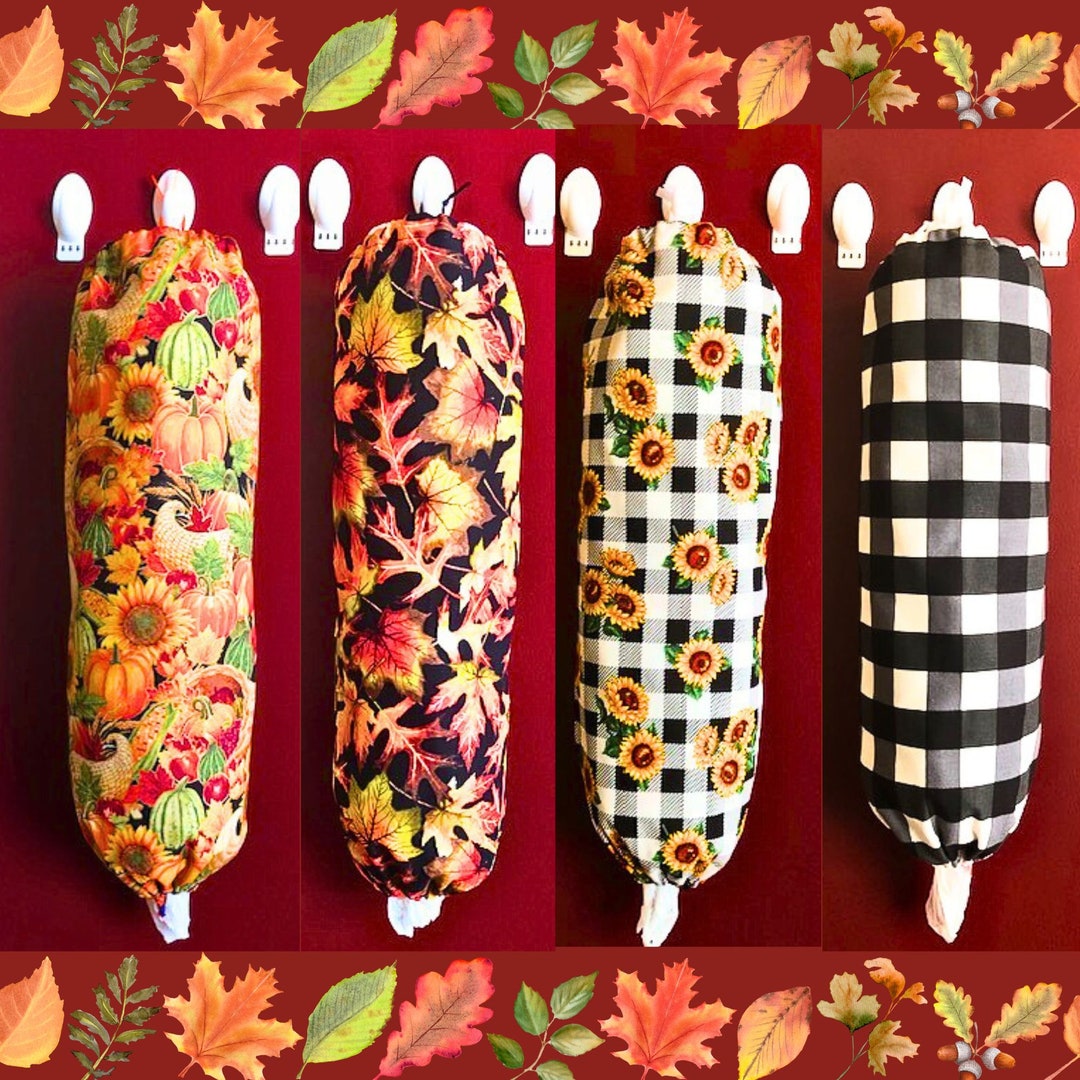 Plastic Bag Holder Grocery Bag Holder Bag Storage Kitchen Bag Dispenser ...