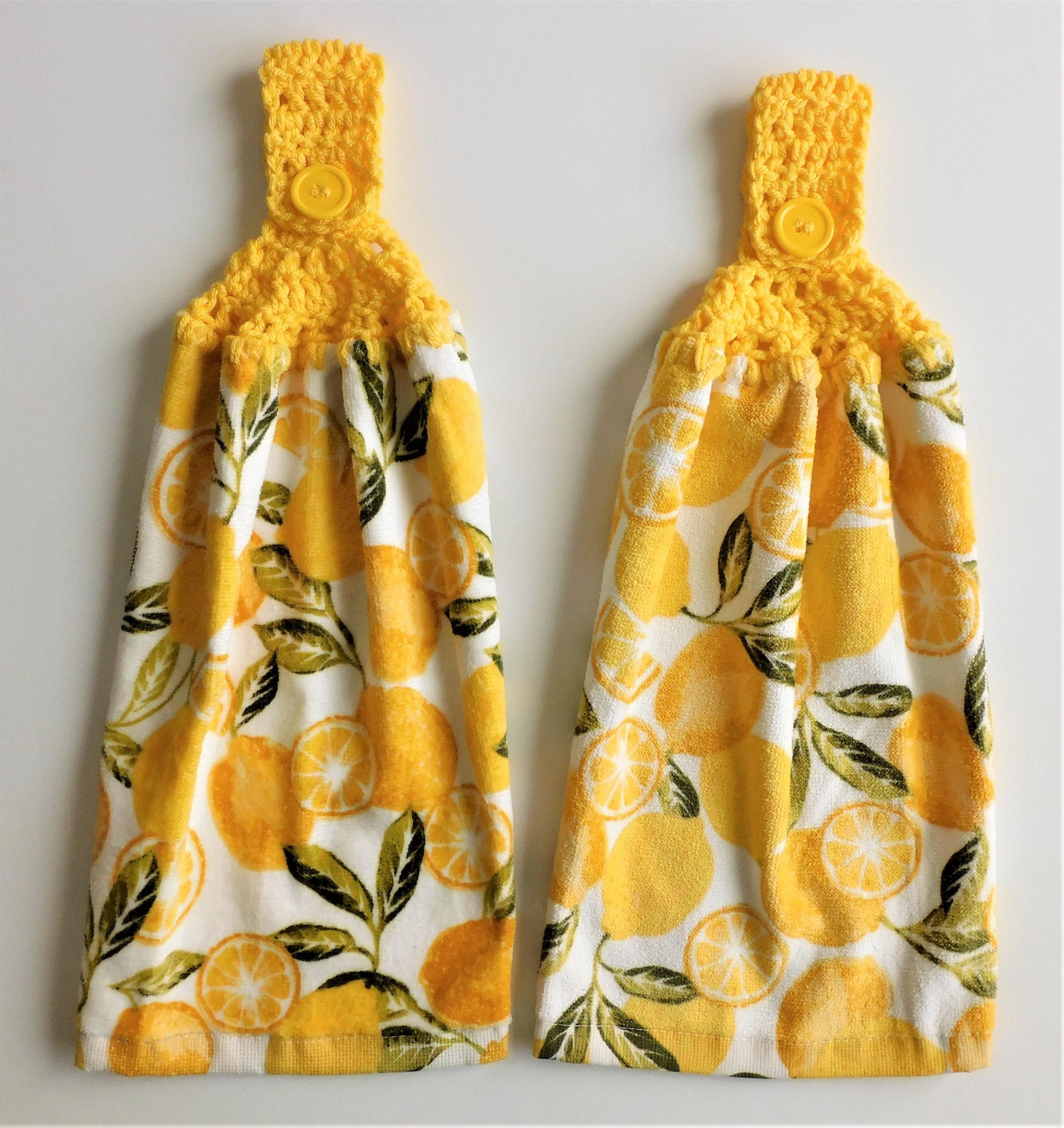 Crochet Top Kitchen Towel Oven Door Towel Kitchen Hanging - Etsy