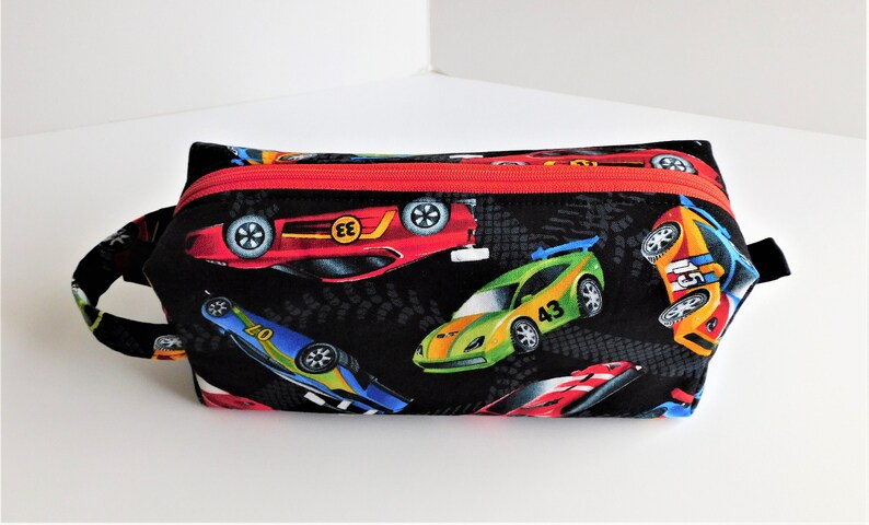 Race Cars Box Pouch, Race Cars Zipper Pouch, Race Cars Pencil Case ...