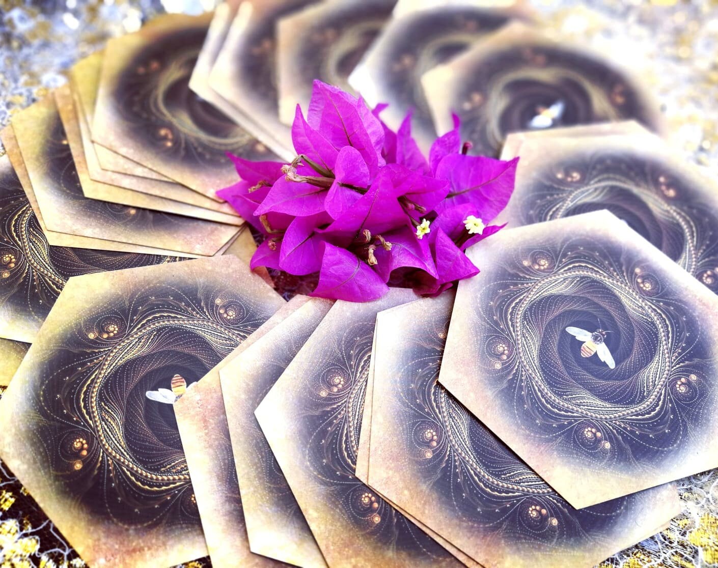 Boxed Oracle Deck the Bee Oracle Deck Messages of the - Etsy UK