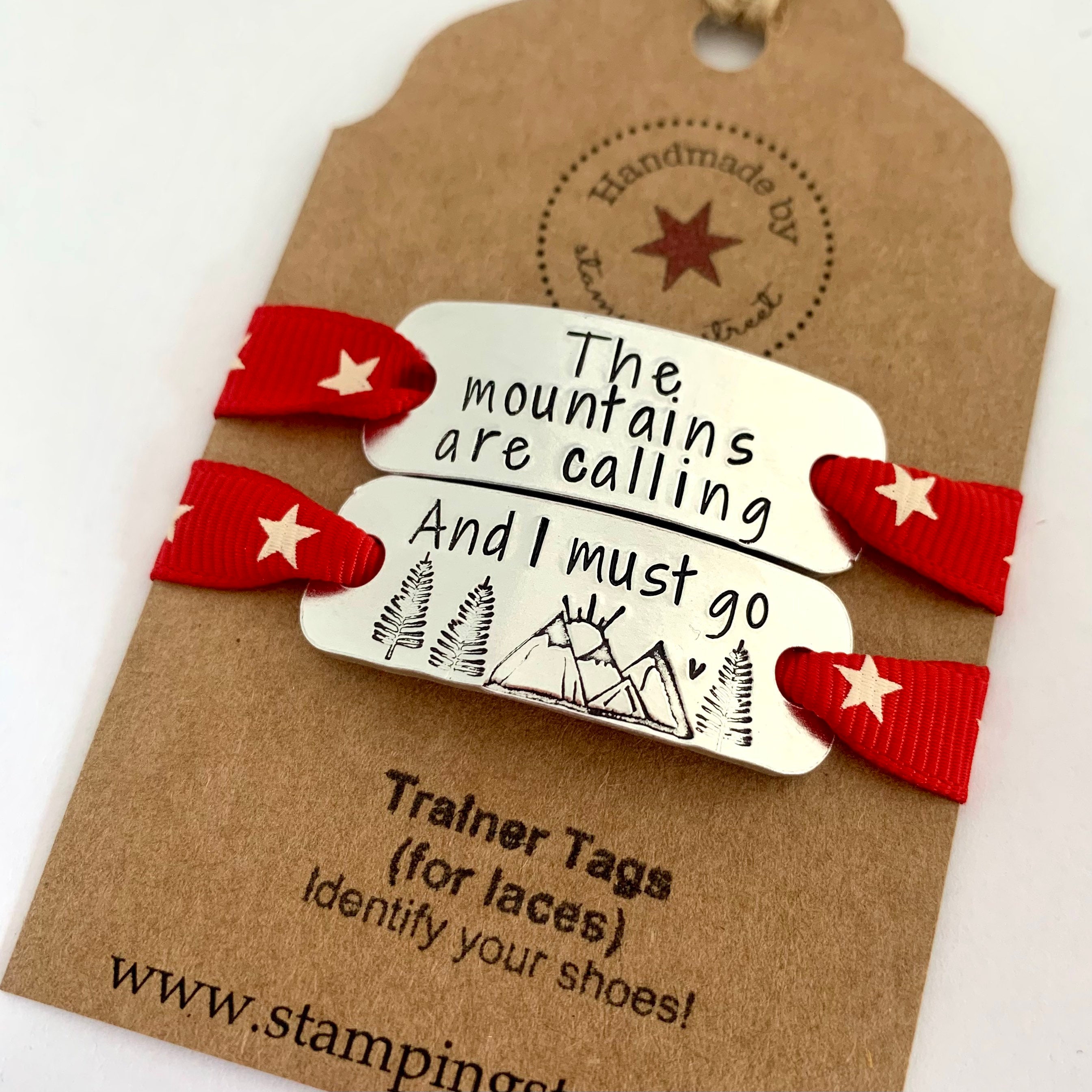 Hiking Boot Tags Shoe Clips Trainer Bling Motivational - Etsy UK