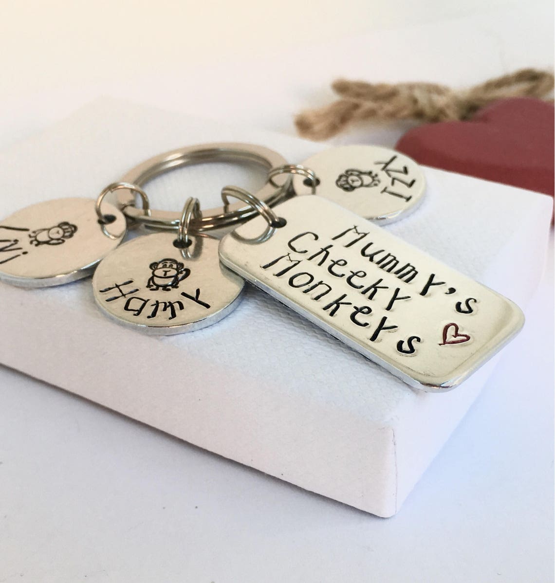 Gifts for Mummy Mommy's Cheeky Monkeys Personalised | Etsy