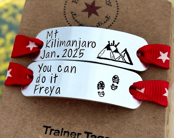 Hiking Boot Tags, Shoe Clips, Hiker Gifts, Gifts for Hikers, Hiking ...