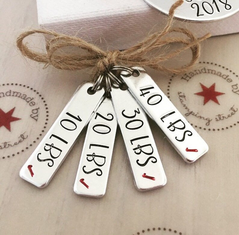 Extra Milestone Charms for My Weight Loss Journey Keyring | Etsy