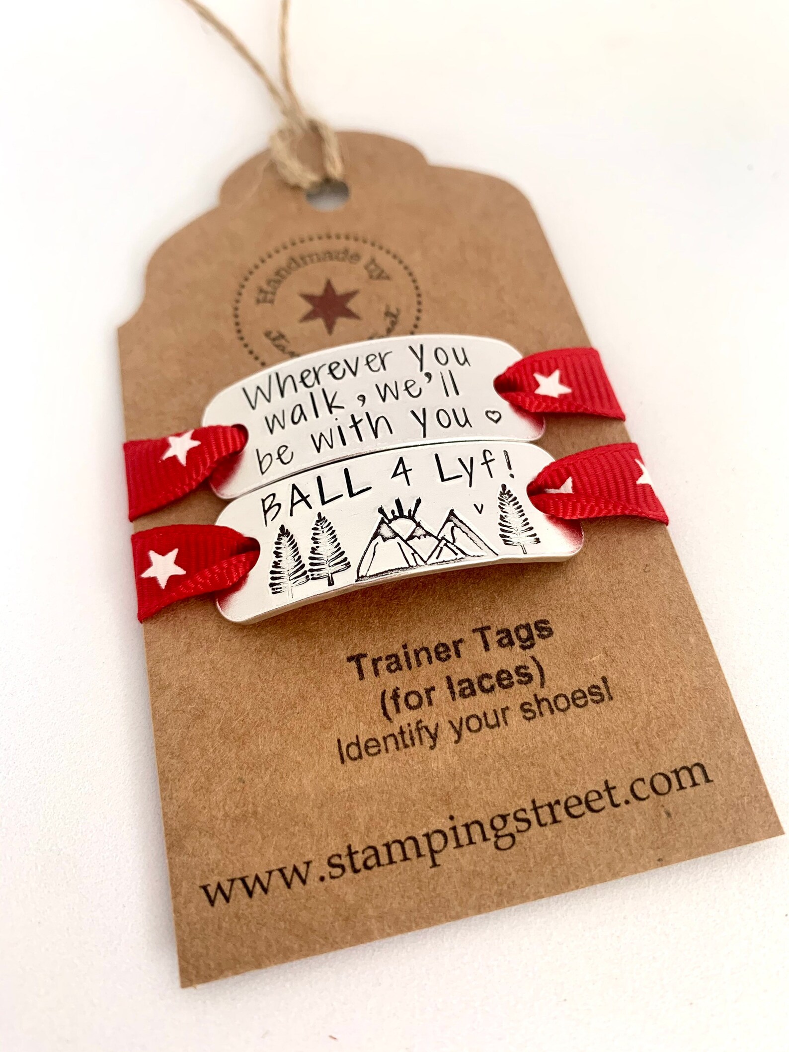 Hiking Boot Tags Shoe Clips Trainer Bling Motivational | Etsy