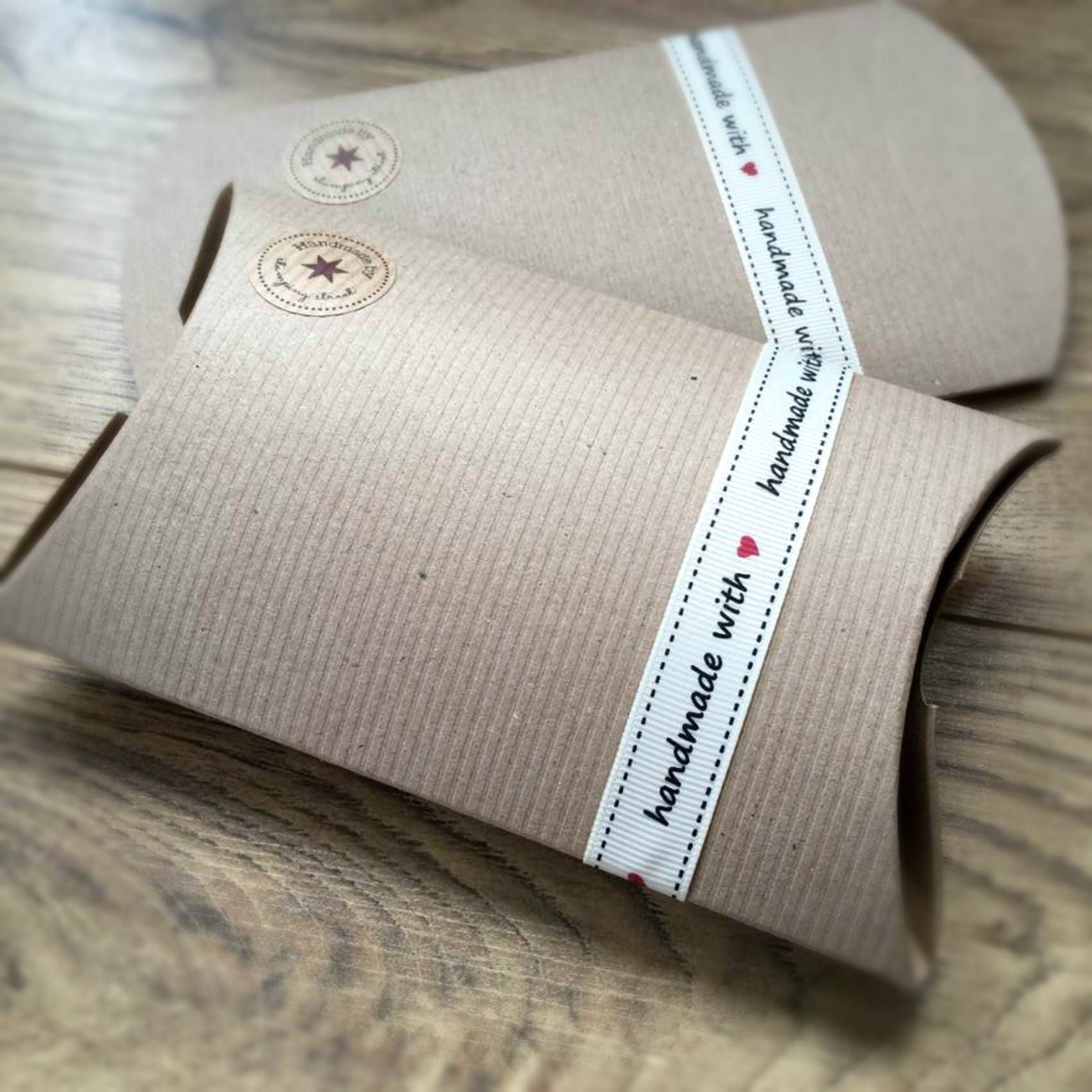 Eco Friendly Gift Box 100% recycled material Branded Pillow | Etsy