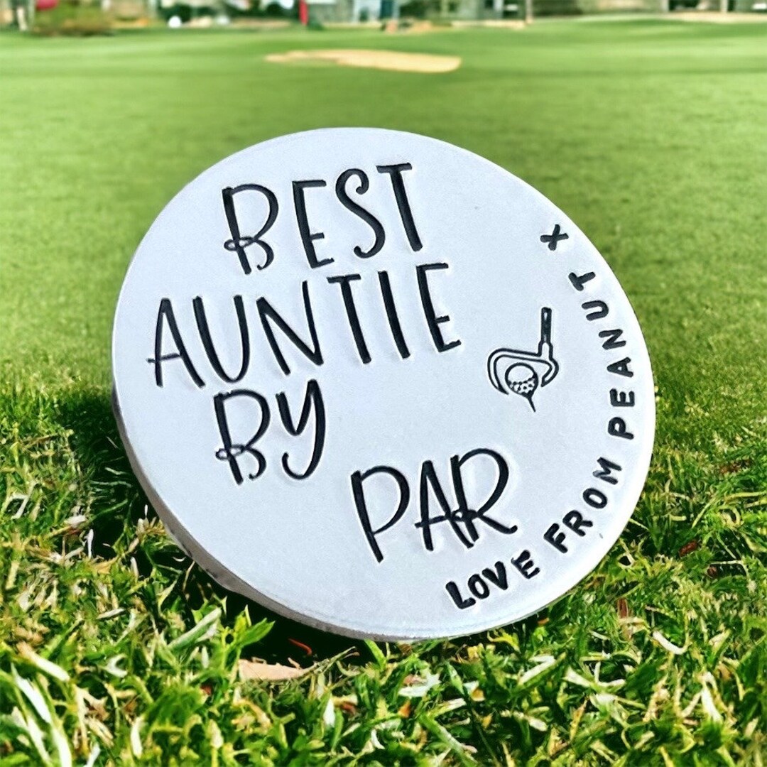 Ladies Golf Gift, Golf Ball Marker, Personalised Golf Gift, Best ...