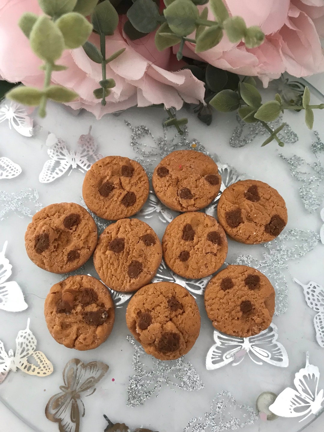 9 X Mini Biscuit Inspired Wax Melt Tart/melts Highly Scented - Strong ...