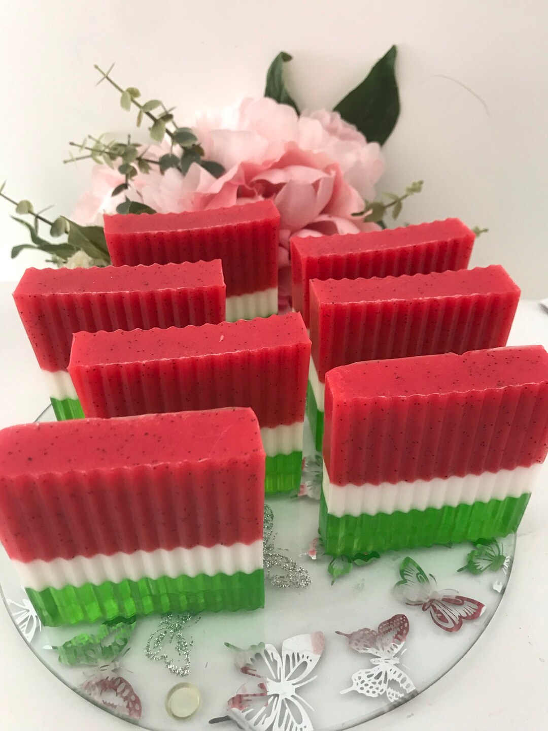 Gorgeous Handmade Artisan Soap Slice/soap Loaf Watermelon Daiquiri ...