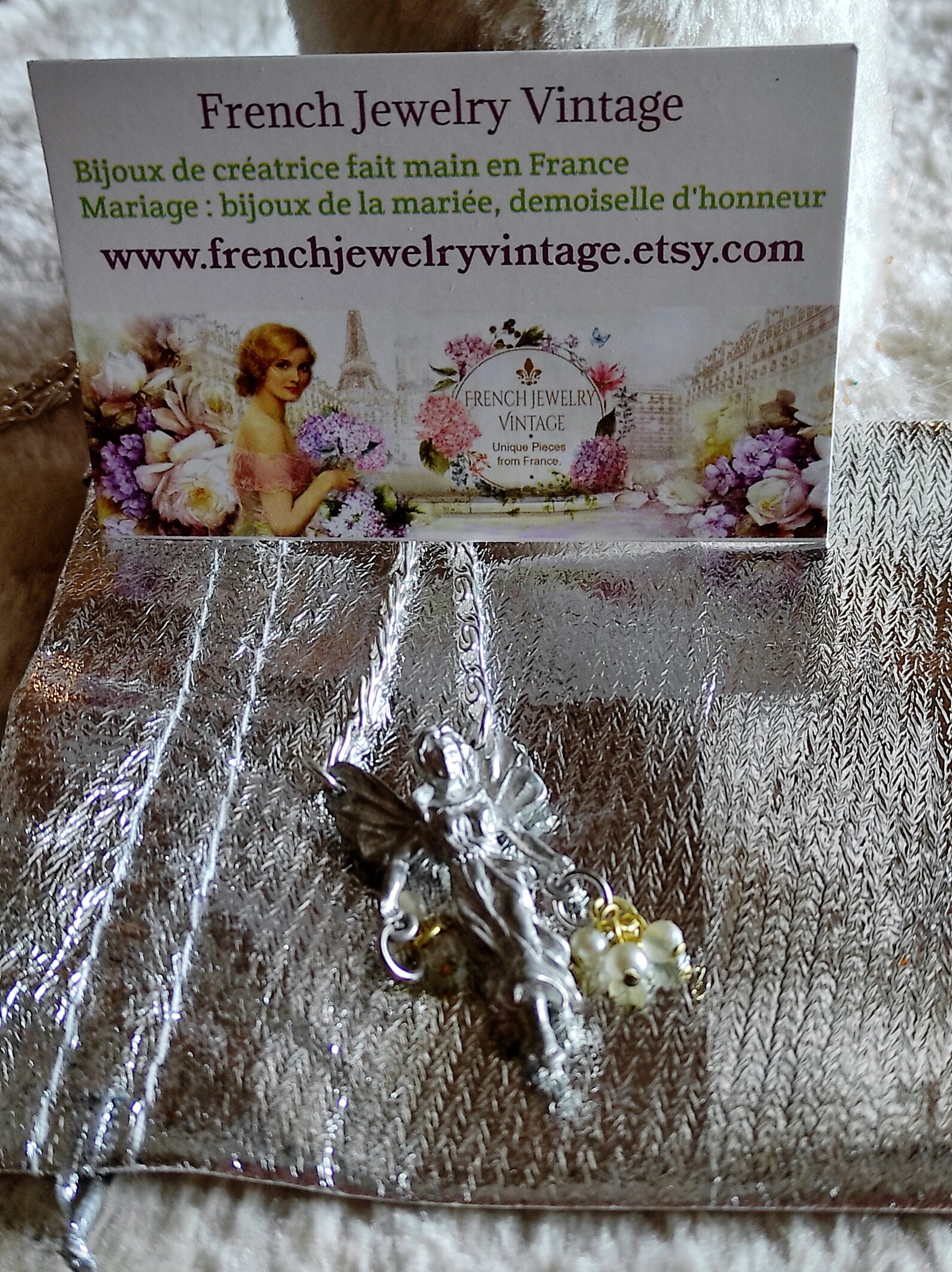 Vintage Miniature Hecate or Selene Necklace in Tinplate With Vintage ...