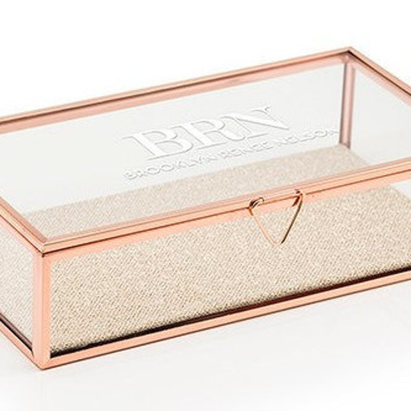 Gold Jewelry Box - Etsy