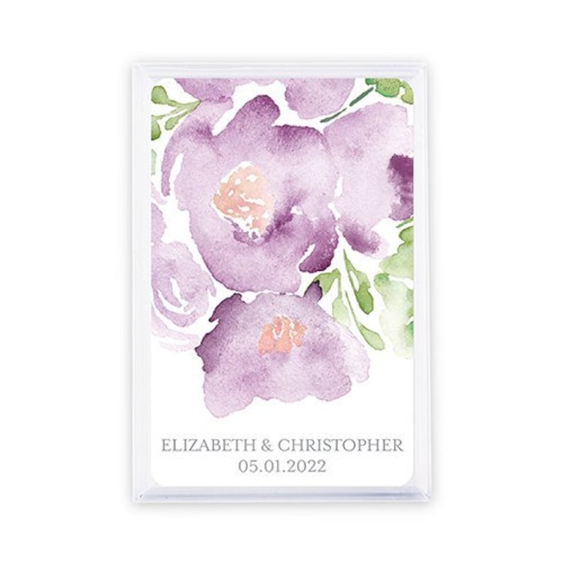 Personalized Wedding Favor Cards 5 Colors to Choose From | Etsy