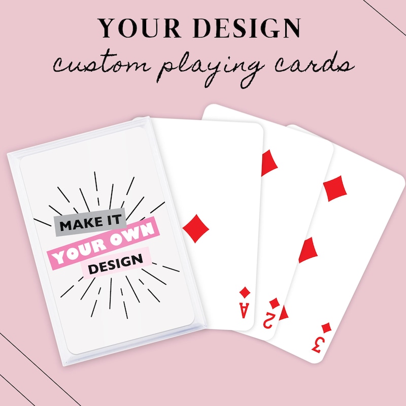 Playing Custom Logo - Etsy UK
