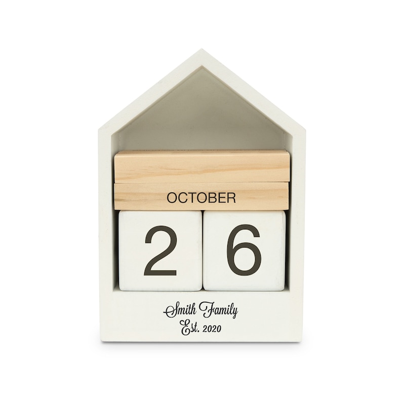 Customized Countdown Calendar - Personalized Wedding Countdown ...