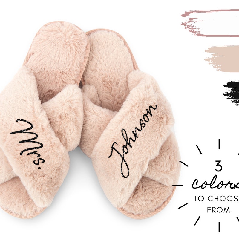 Embroidered Slippers - Etsy