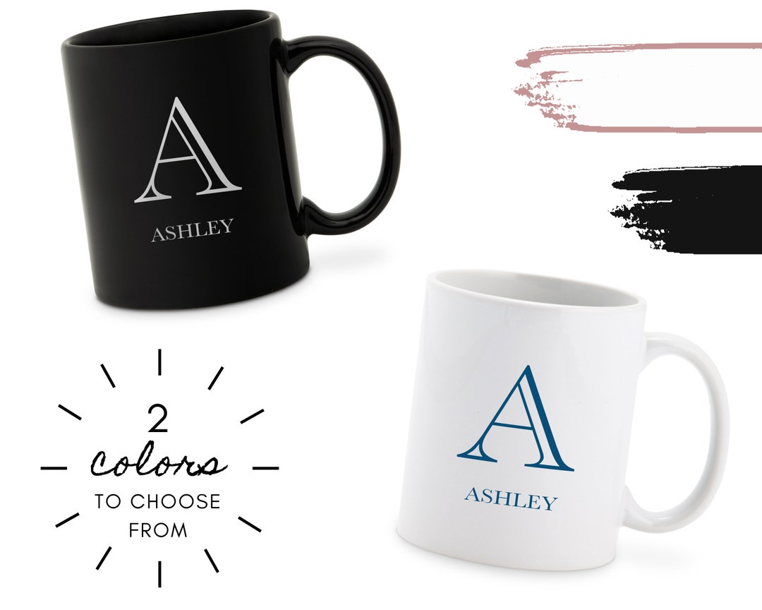 Personalized Ceramic Coffee Mug - Customized Name Coffee Cup ...