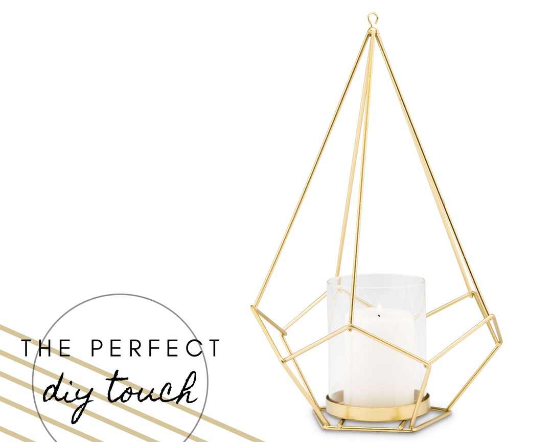 Geometric Centerpiece Base - DIY Wedding - DIY Home Decor - Geometric ...