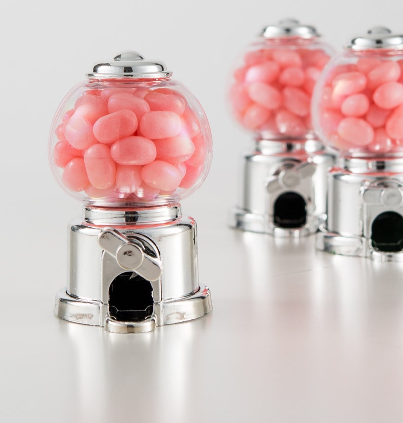 Gumball Dispenser Favor Container Gold Gumball Dispenser - Etsy Canada