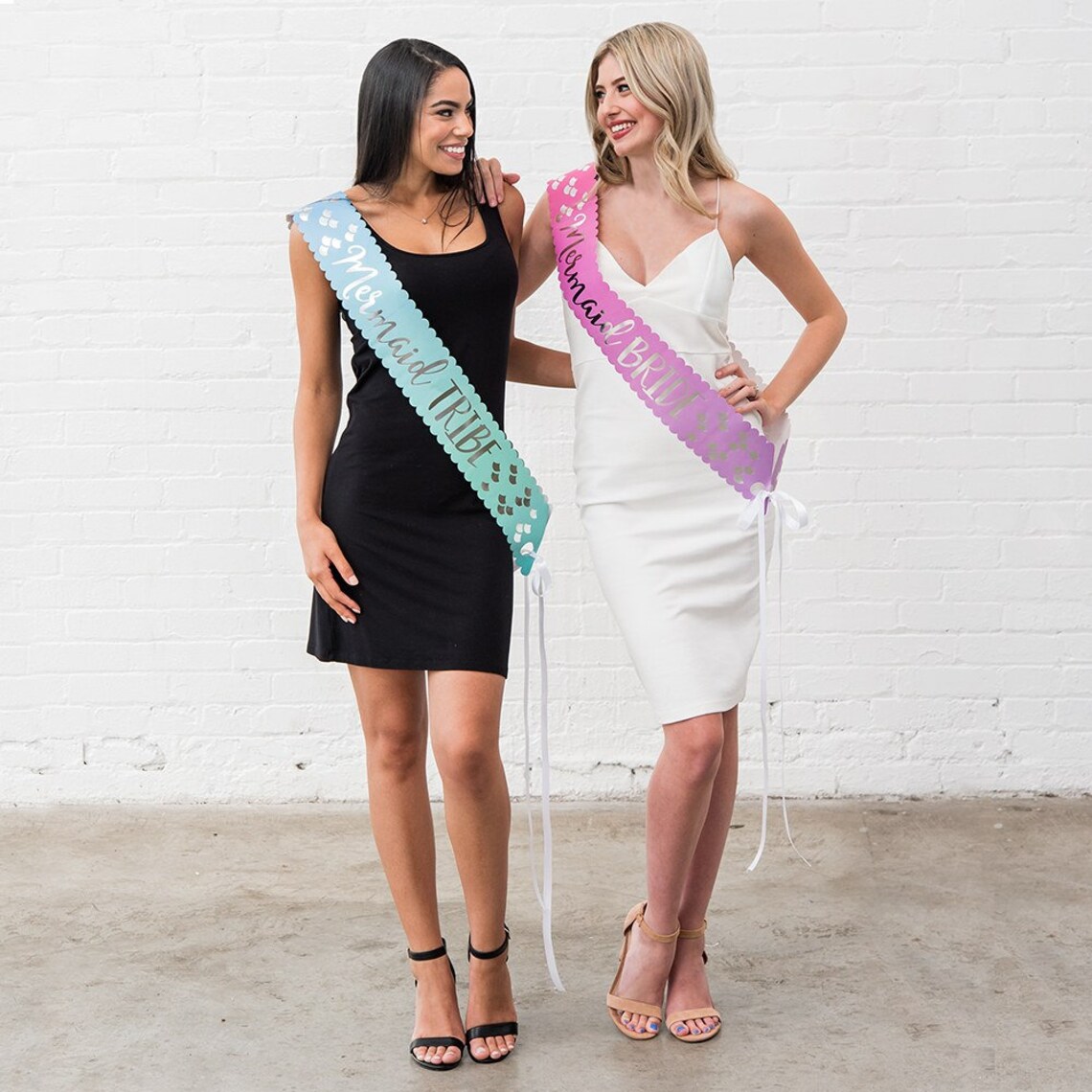 Bachelorette Party Sashes Mermaid Bride Bridesmaid Sash - Etsy