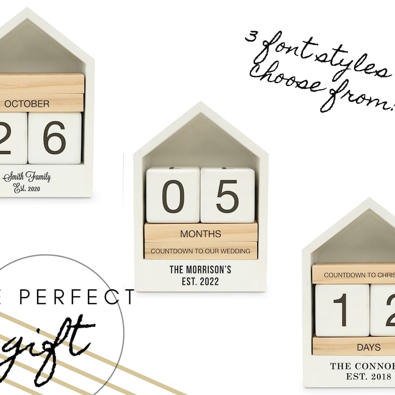 Wedding Countdown - Etsy