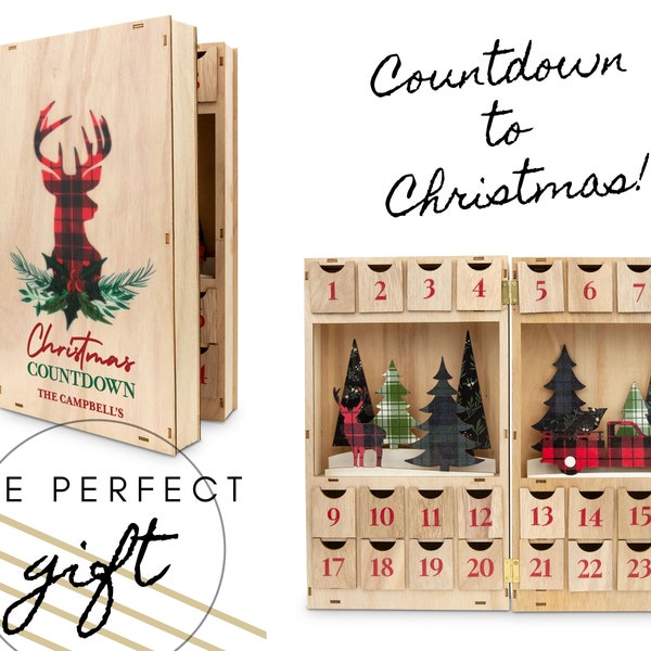 Personalized Advent Calendar - Etsy