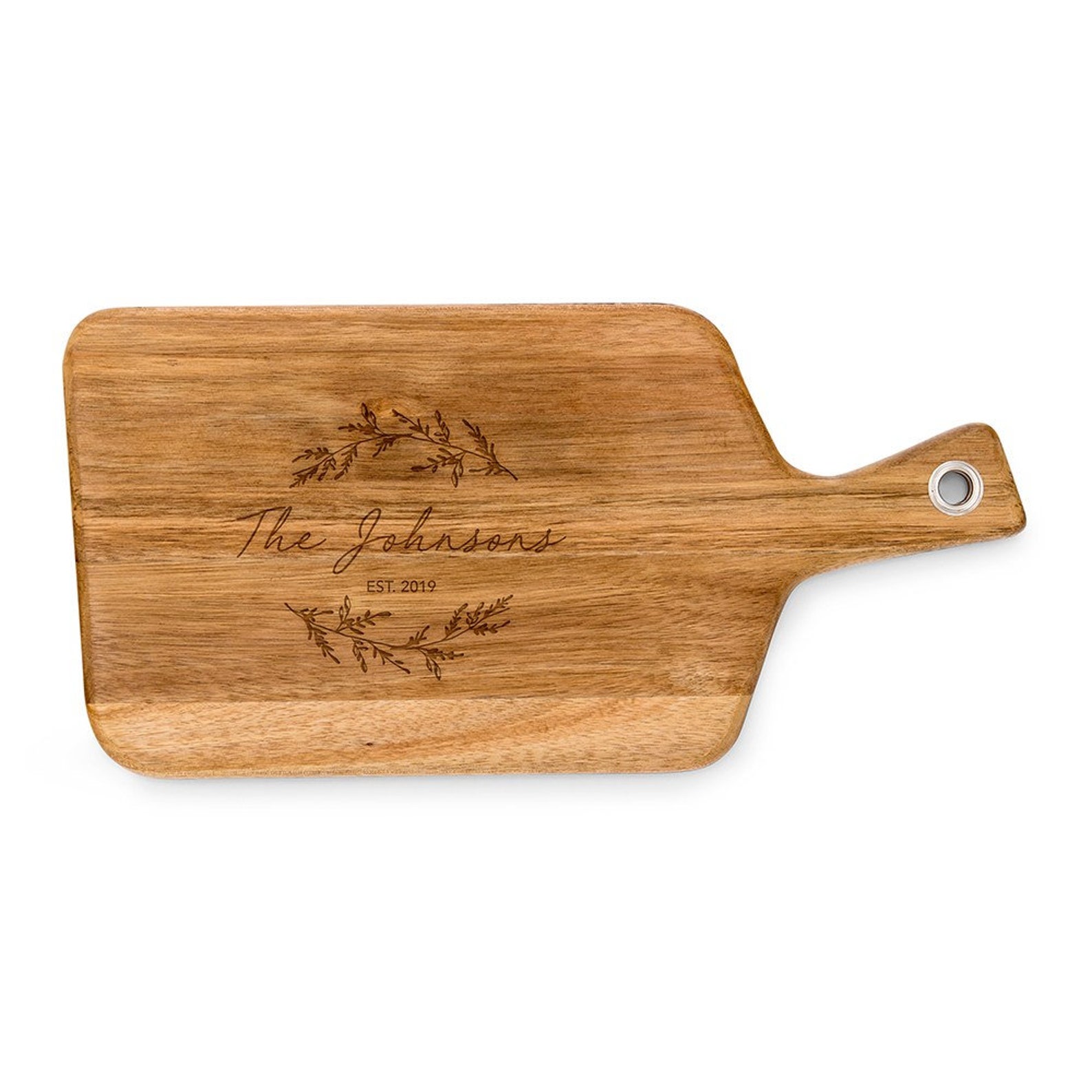 Custom Cutting Board With Signature Script Design for the - Etsy