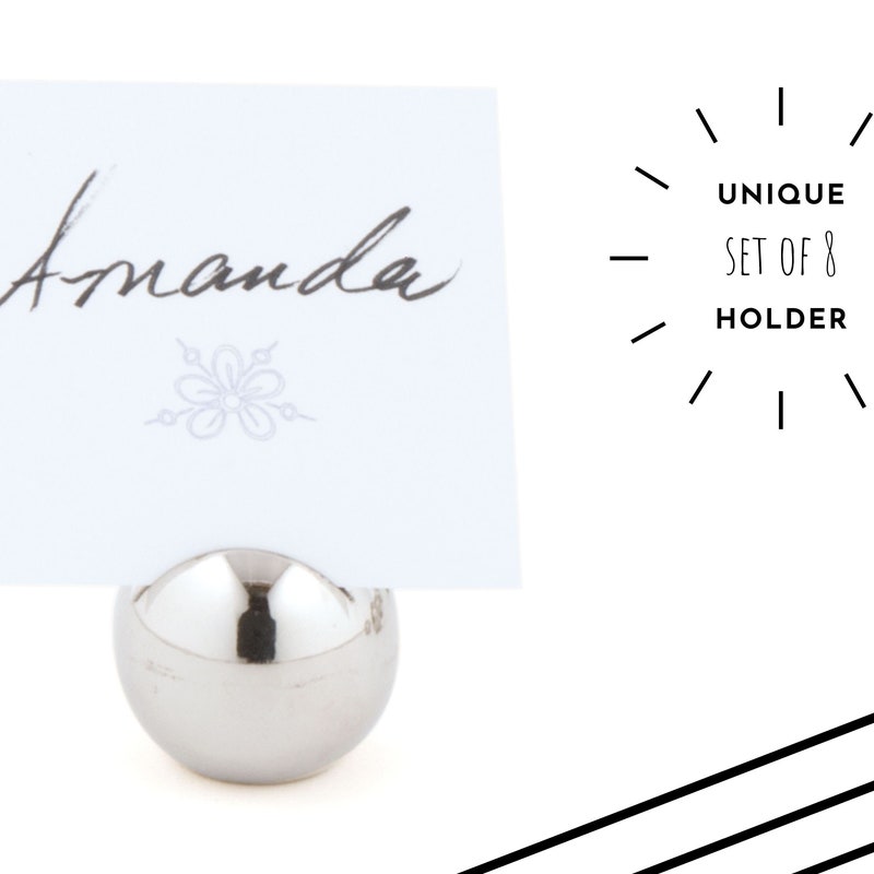 Table Number Holders - Etsy