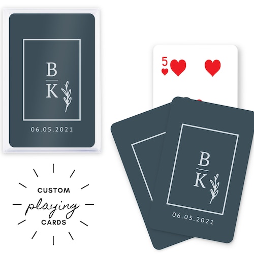 Custom Playing Cards 52 Card Deck Personalized With Your - Etsy
